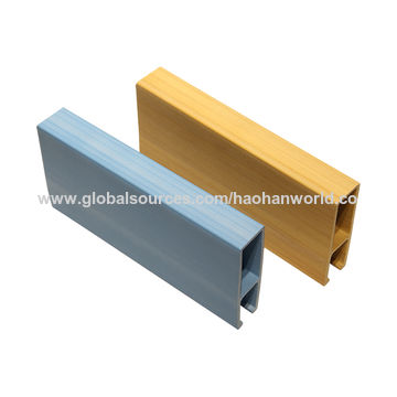 China Suspended Preformed Ceiling Baffle Panel Custom Size And Color ...