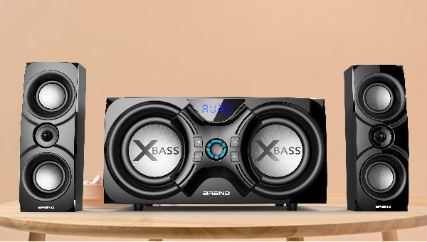 60W 2.2 CH Multimedia Computer Subwoofers USB speakers Computer ...
