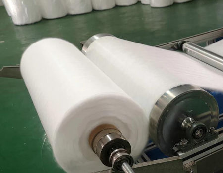 China Medical mask melt spray cloth Melt-blown fabric Medical standards ...