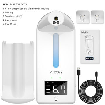 ChinaVINCOSY Touch Free Automatic Dispenser Thermometer Machine on ...