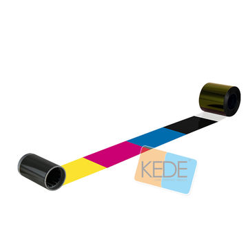 China DIC10201 YMCKOP Color Ribbon 500prints Compatible for MATICA ...