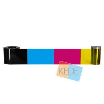 China DIC10201 YMCKOP Color Ribbon 500prints Compatible for MATICA ...