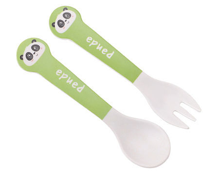 Bamboo Fiber Colorful Sporks Recyclable Eco-Friendly Perfect for kids ...