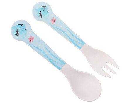 Bamboo Fiber Colorful Sporks Recyclable Eco-Friendly Perfect for kids ...