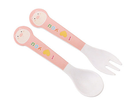 Bamboo Fiber Colorful Sporks Recyclable Eco-Friendly Perfect for kids ...