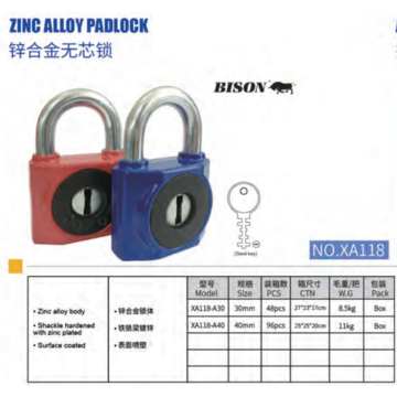 China Zinc Alloy Safe Door Padlock (XA118) on Global Sources,Zinc Alloy ...