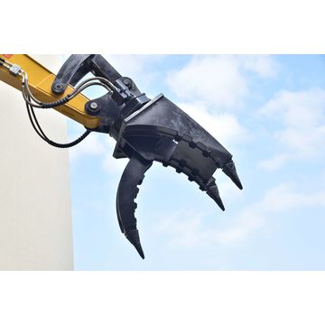 ChinaHot Sale Excavator Rock Grabber Machine on Global Sources