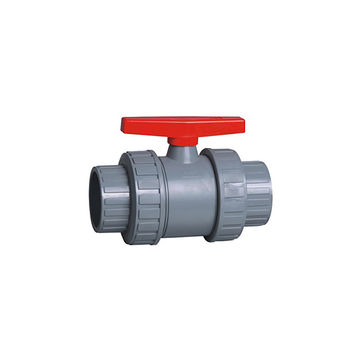 China Cpvc pvc plastic screw type therad true double union ball valve ...