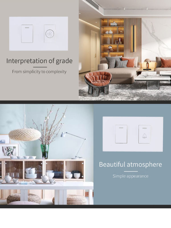 China Electrical switch wall sockets and switches wall plug sanshe For ...