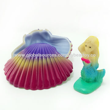 China Magic shell hatching egg toys mermaid growing in water toy ...