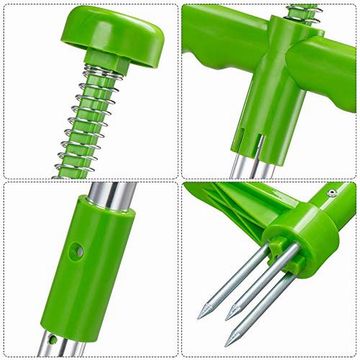 China Long Handled Aluminum Stand Up Weed Puller on Global Sources,Weed ...
