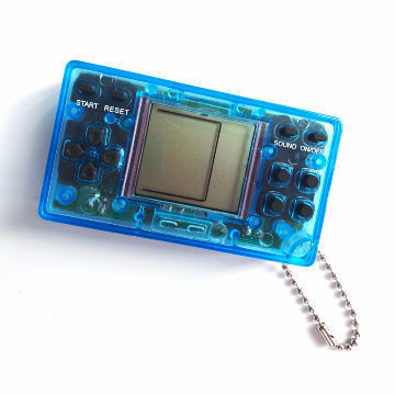 Newest mini game box keychain brick game built in 26 kinds of mini game ...