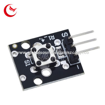China3pin button key switch pcb board sensor module for arduino diy ...