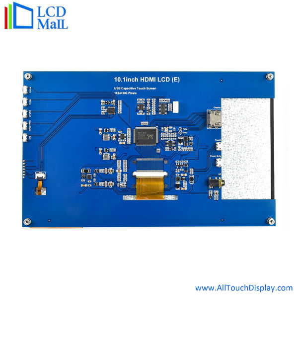 10.1 inch 1024(RGB)*600 lcd screen with Controller Board Suitable for Raspberry Pi, lcd module ...
