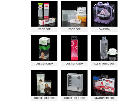 China Supplier Eco Friendly PP PET PVC Plastic Packaging Box,Eco ...