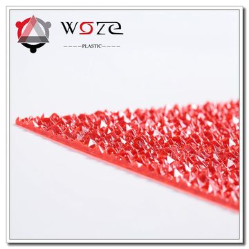 China PC Polycarbonate diamond embossed Solid Sheet on Global Sources ...
