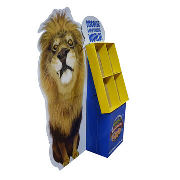 China Custom cardboard PDQ doll counter display box for toy on Global ...