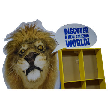 China Custom cardboard PDQ doll counter display box for toy on Global ...