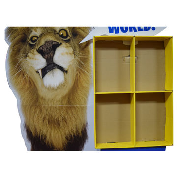 China Custom cardboard PDQ doll counter display box for toy on Global ...