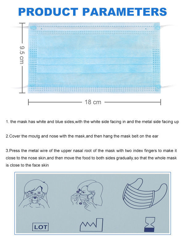 High Quality Respiratory Protection Disposable Medical Surgical Face ...