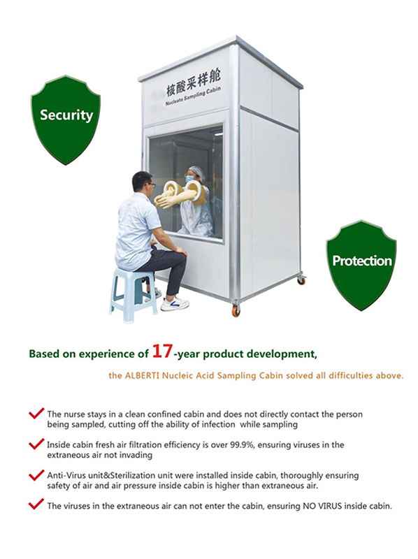 ChinaOutdoor Movable Nucleic Acid Sampling Cabin/ Station on Global Sources