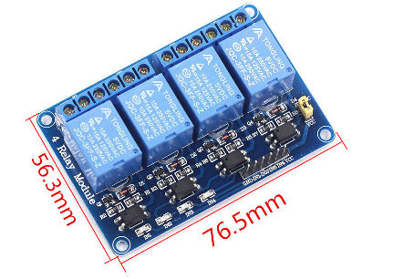 5v 12v 1 2 4 6 8 channel relay module with optocoupler Relay low level ...