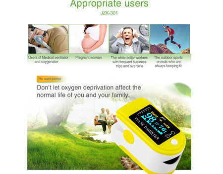 Portable pluse oximeter fingertip pulse oximeter bluetooth wireless ...