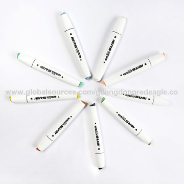 China IERS Dual Tip Alcohol Based Art Markers OEM on Global Sources ...