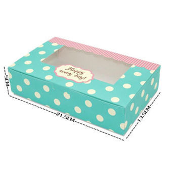 China Custom Disposable Food Take Away Cakebox, Clear Window Design ...