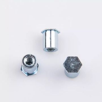 China BSOS SOS hexagon flat head self clinching PEM rivet standoff t ...
