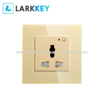 China LARKKEY Tuya Smart Home Smart wall socket Smart UK wall alexa ...
