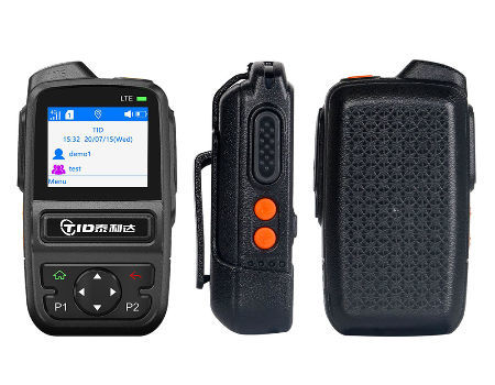 China TD-G200 mini size 4G POC walkie talkie GPS SOS SIM card POC radio ...
