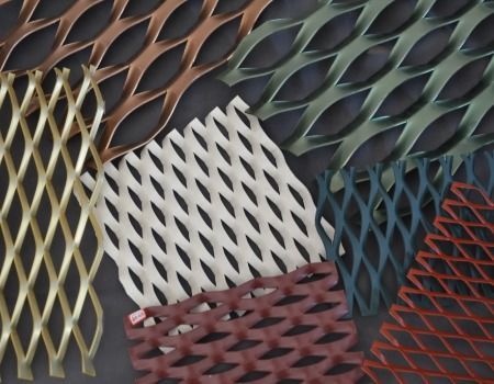 Steel or Aluminum Flat Expanded Metal Mesh, Flat expanded metal mesh ...