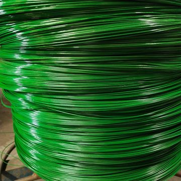 China PVC coated iron wire with different color, inside wire can be ...