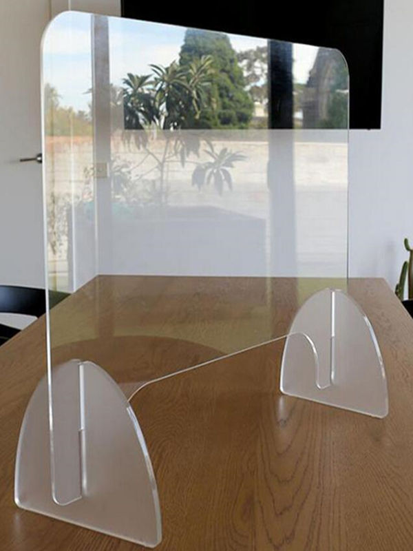 China Factory Customersized Acrylic Antifoam Guard Board Counter Simple ...