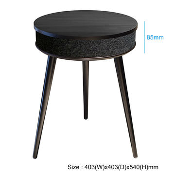 China Speaker Sound table Round shape Audio Table with BLUETOOTH ...