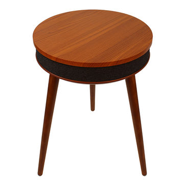 China Speaker Sound table Round shape Audio Table with BLUETOOTH ...