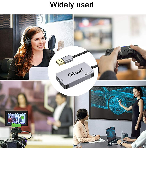 China QGeeM Audio Video Capture Card, 1080P HDMI to USB Game Capture ...