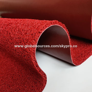 China High Quality PVC Backing Coil Mat, PVC Firm Backing Cushion Mat ...