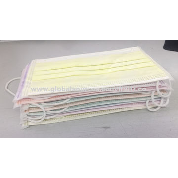 ChinaSurgical Face Mask , different colors are available on Global Sources