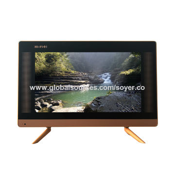 China 15/17/19 inch mini small size led tv solar powered DC12V ...