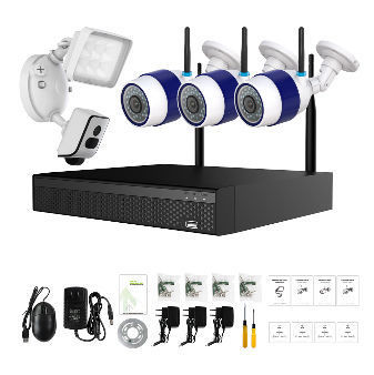 Smart home CCTV 3MP POE IP Camera Kit, POE NVR KIT POE CAMERA POE CCTV ...