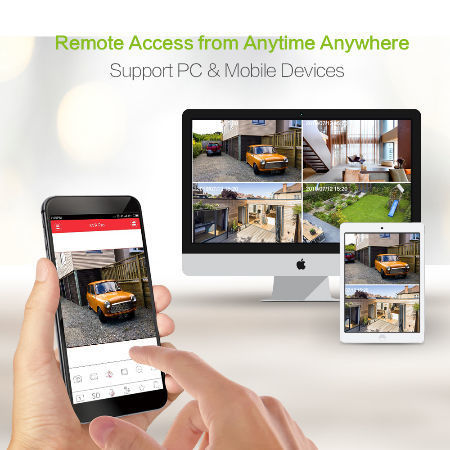 Smart home CCTV 3MP POE IP Camera Kit, POE NVR KIT POE CAMERA POE CCTV ...