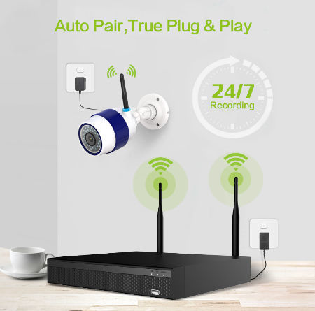 Smart home CCTV 3MP POE IP Camera Kit, POE NVR KIT POE CAMERA POE CCTV ...