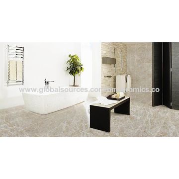 China FP88A71 Cappuccino Porcelain Polished Ceramic Marble Tile For ...