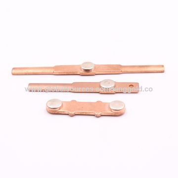 China OEM Electrical Stamping Copper Silver Contact Rivet for Switch ...