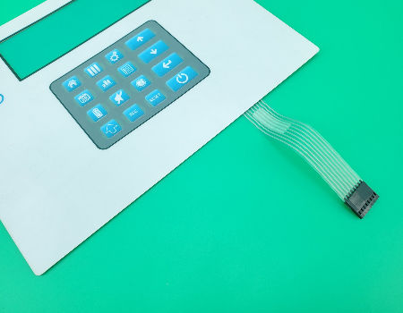 China Customize Metal Dome Tactile Membrane Switch Membrane Keypad with ...
