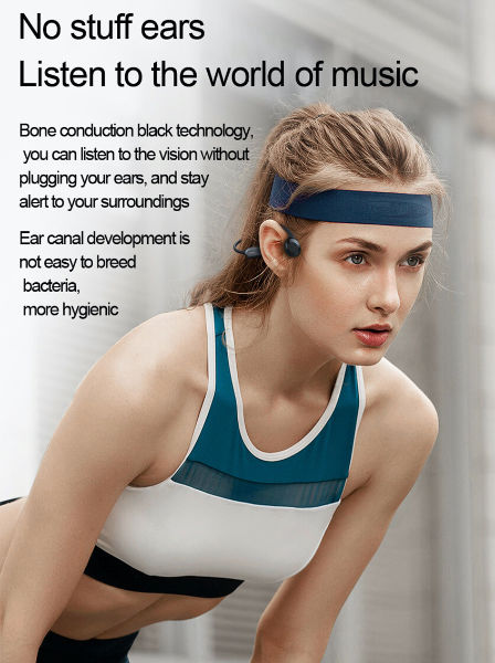 China IPX8 waterproof Bluetooth gaming headphone bone conduction ...