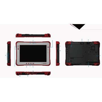 Taiwan 10.1 Fully Rugged Windows Tablet on Global Sources,10.1 Fully ...