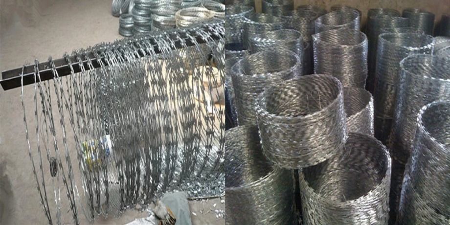 China Razor barbed military wire mesh fence/razor wire /hs code for ...